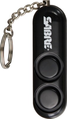 Sabre Personal Alarm Black, Includes batteries, 110 decibels, # SA80900 ...