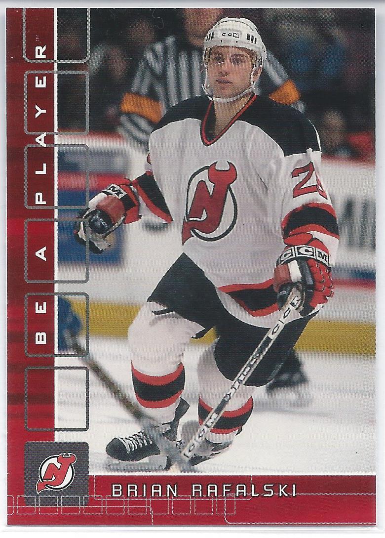 2001-02 Be A Player Memorabilia BRIAN RAFALSKI New Jersey Devils RUBY ...