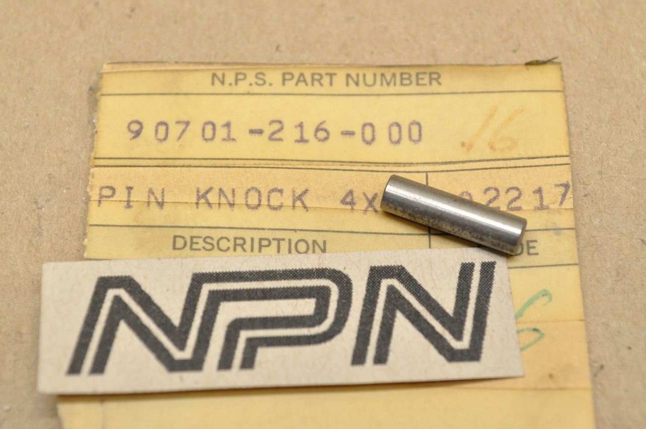 NOS Honda CA175 CB175 CB200 CL175 CL200 SL175 SS125 Knock Pin 90701-216 ...