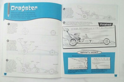 How To Draw A Dragster Step By Step