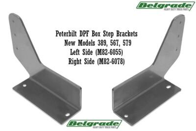 Peterbilt DPF Box Step Brackets - New Models 389 567 579 | eBay