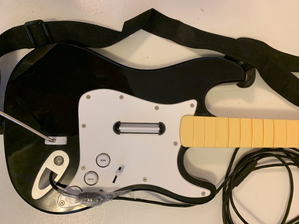 Fender Stratocaster video game controller for the Rock Band games ...