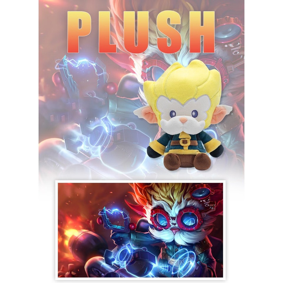 [Genuine] League of Legends The Revered Inventor Heimerdinger Plush ...