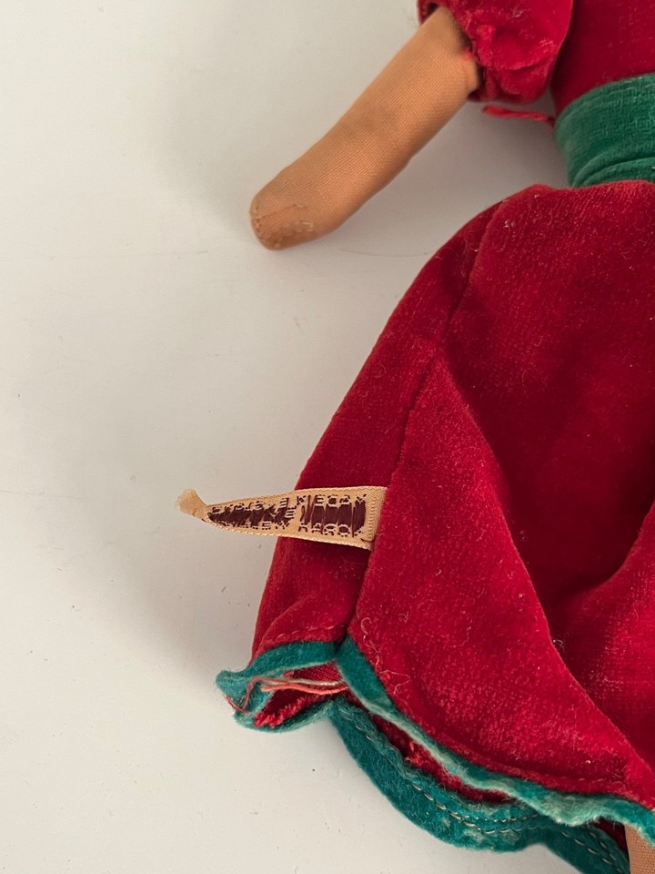 Antique Vintage Norah Wellings Little Pixie People Doll W/ Label C.1936 ...