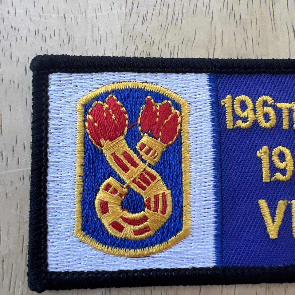 US Army 196th Infantry Brigade Vietnam Patch | eBay