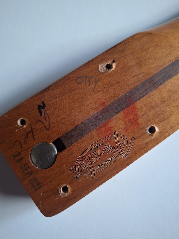 Fender Roasted Maple Telecaster Replacement Neck with Tuners - Satin ...