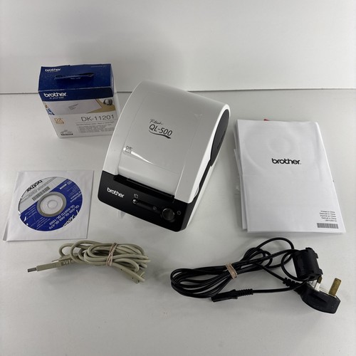 Brother QL-500 Label Thermal Label Printer Boxed 4977766653060 | eBay UK