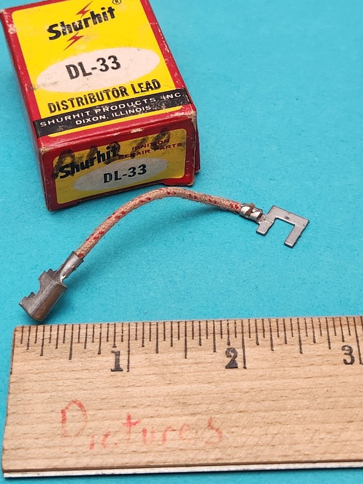 Distributor Primary Lead Wire Shurhit DL-33 1950-59 Willys Studebaker ...