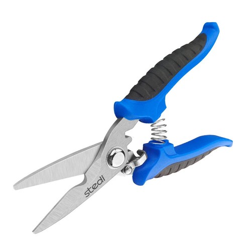 Scissors Heavy Duty, Multipurpose Shears with Finely Serrated Blades,Easy Cut... 782917284819| eBay