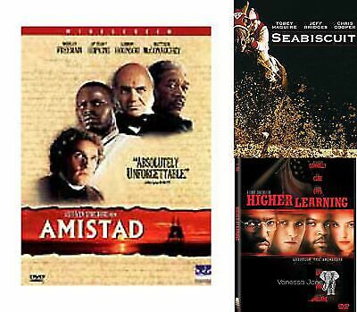 Drama DVD Bundle:Higher Learning, Seabiscuit Amistad 43396067684| eBay