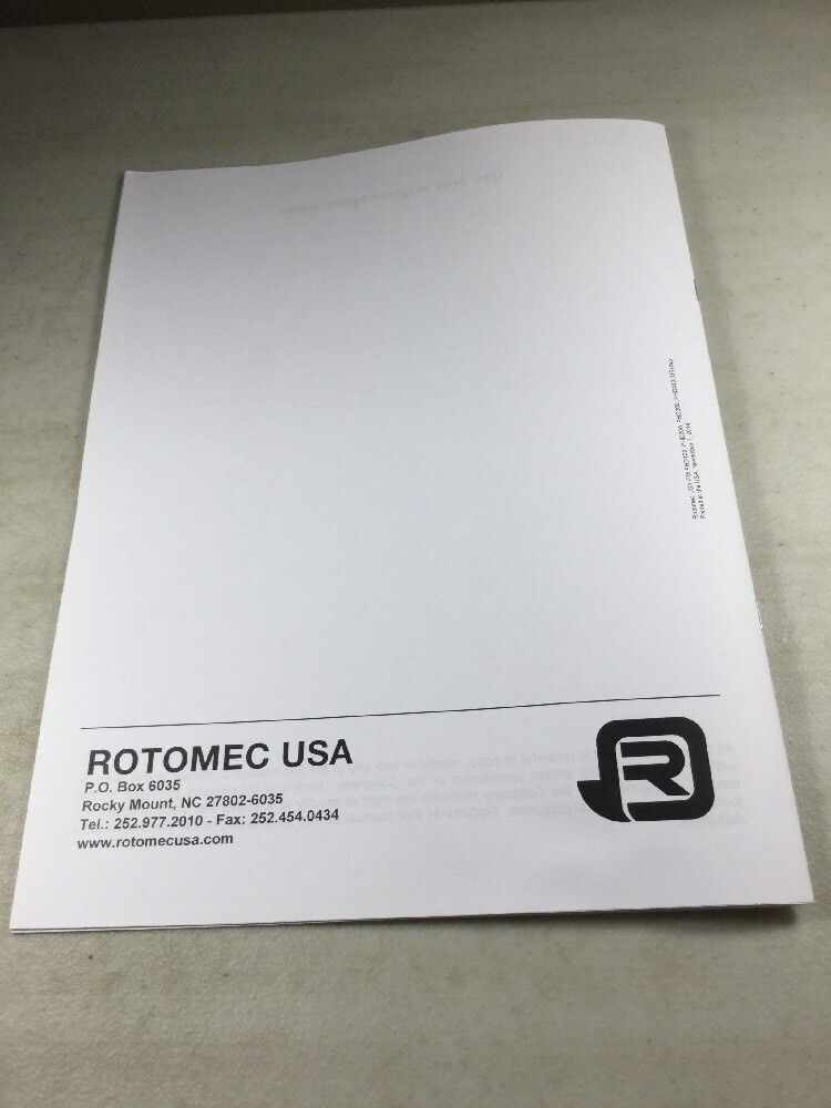 ROTOMEC PHD 100, PHD200, PHD300,PHD400 Post Hole Digger Operator ...