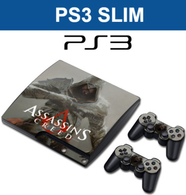 PS3 SLIM EDITION Themed Decal Sticker Skin Wrap Vinyl + Controller | eBay
