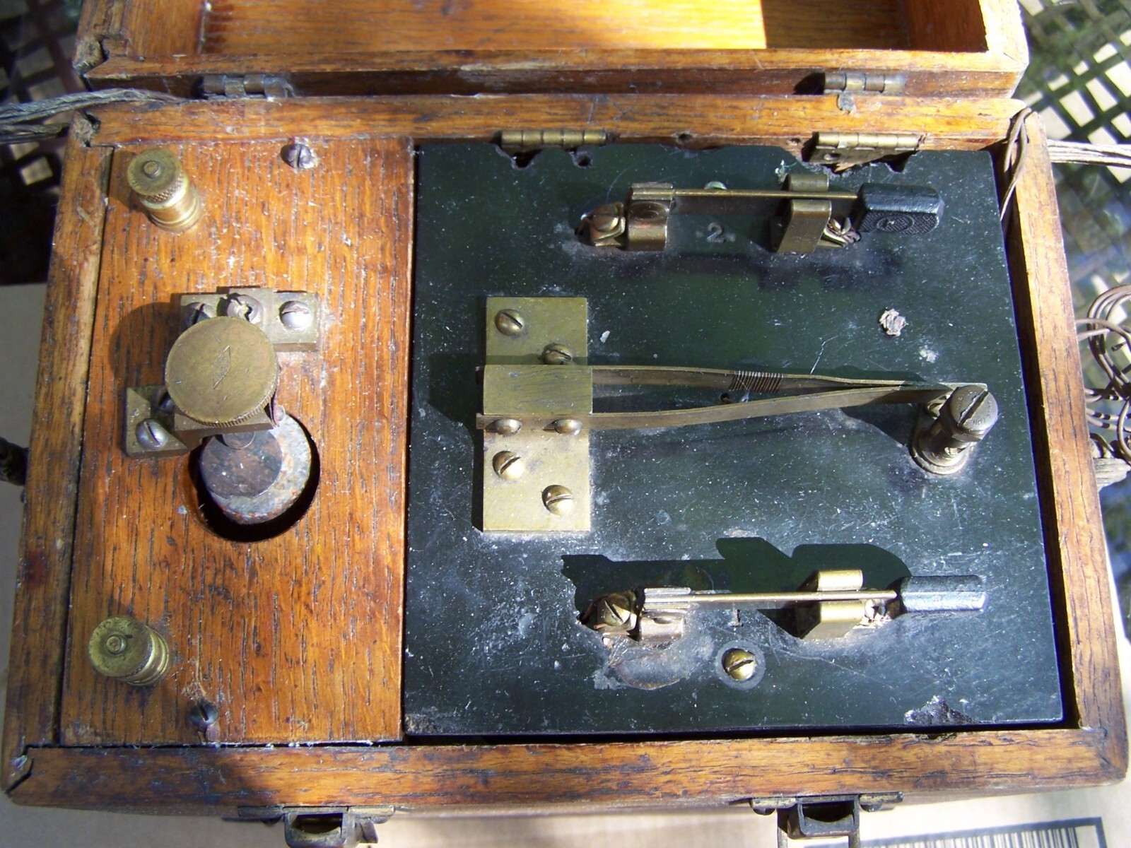 RARE Vintage Antique Early 1900's Wooden Dynamite Explosive Detonator ...