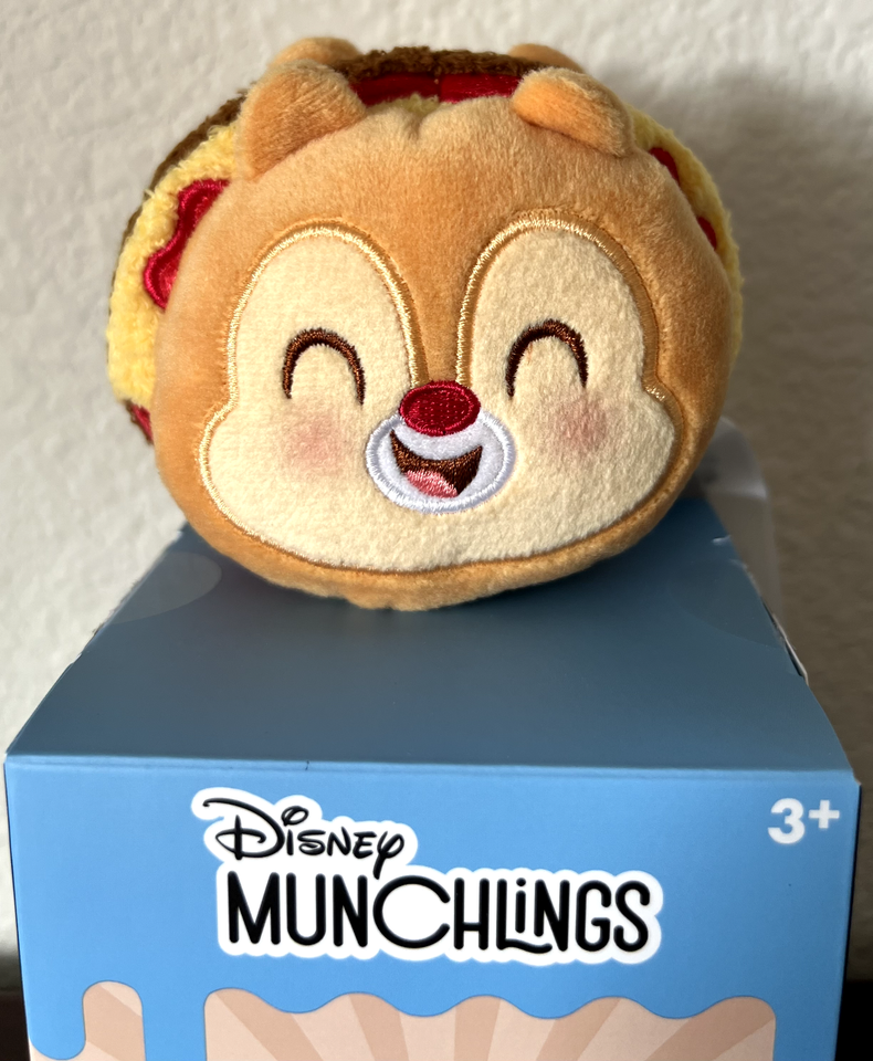Disney Munchlings Morning Menu CHIP & DALE Breakfast Sandwich Chase ...