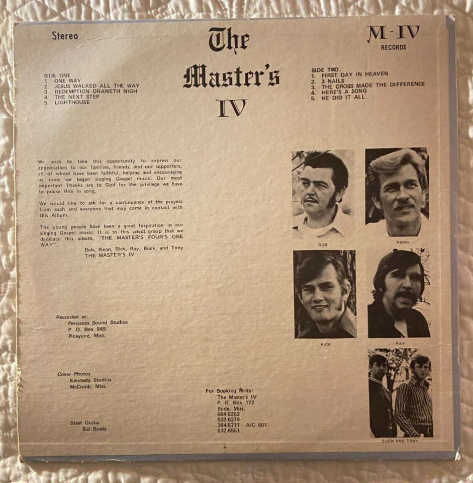 THE MASTER'S IV "One Way" SUPER RARE BUDE, MISS Private Press XIAN ...