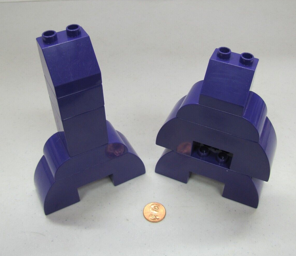 Lego Duplo Dark Purple Building Blocks Large Lot Castle House Palace | eBay