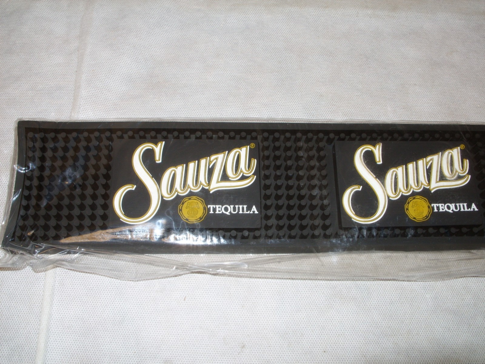 Sauza Tequila - Promo 20" Branded Rubber Bar Rail Spill Mat *NOS* | eBay