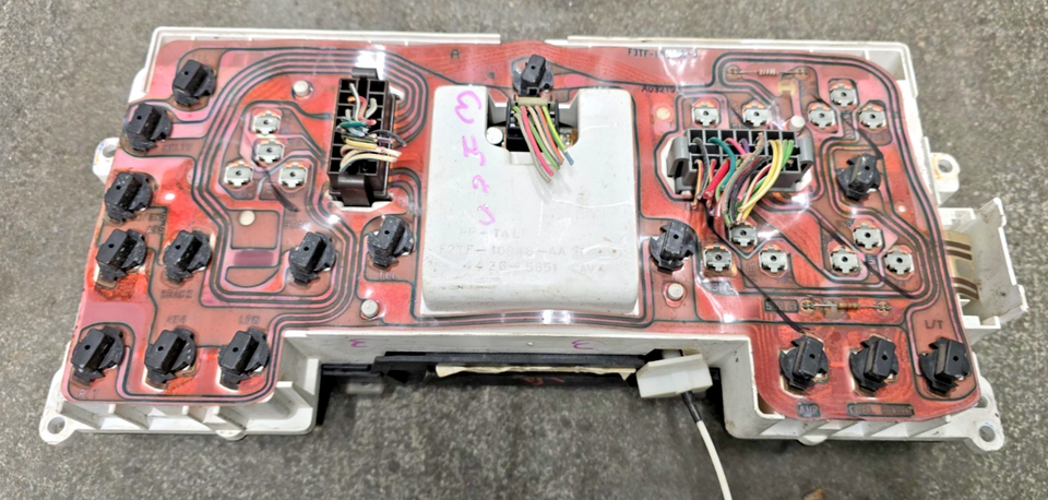 92-97 Ford OBS Truck Bronco Diesel Instrument Speedometer Tach Gauge ...