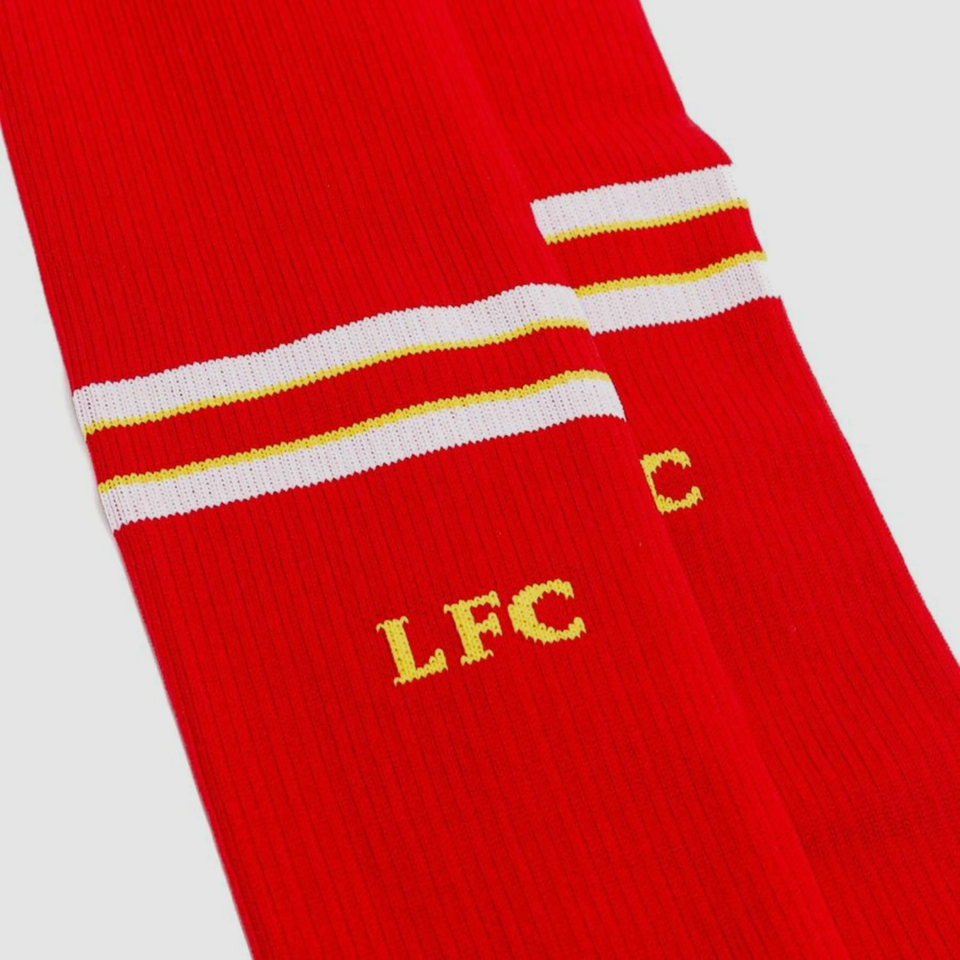 Liverpool Home Socks 24/25 - Official Nike LFC Football Socks - Adults ...