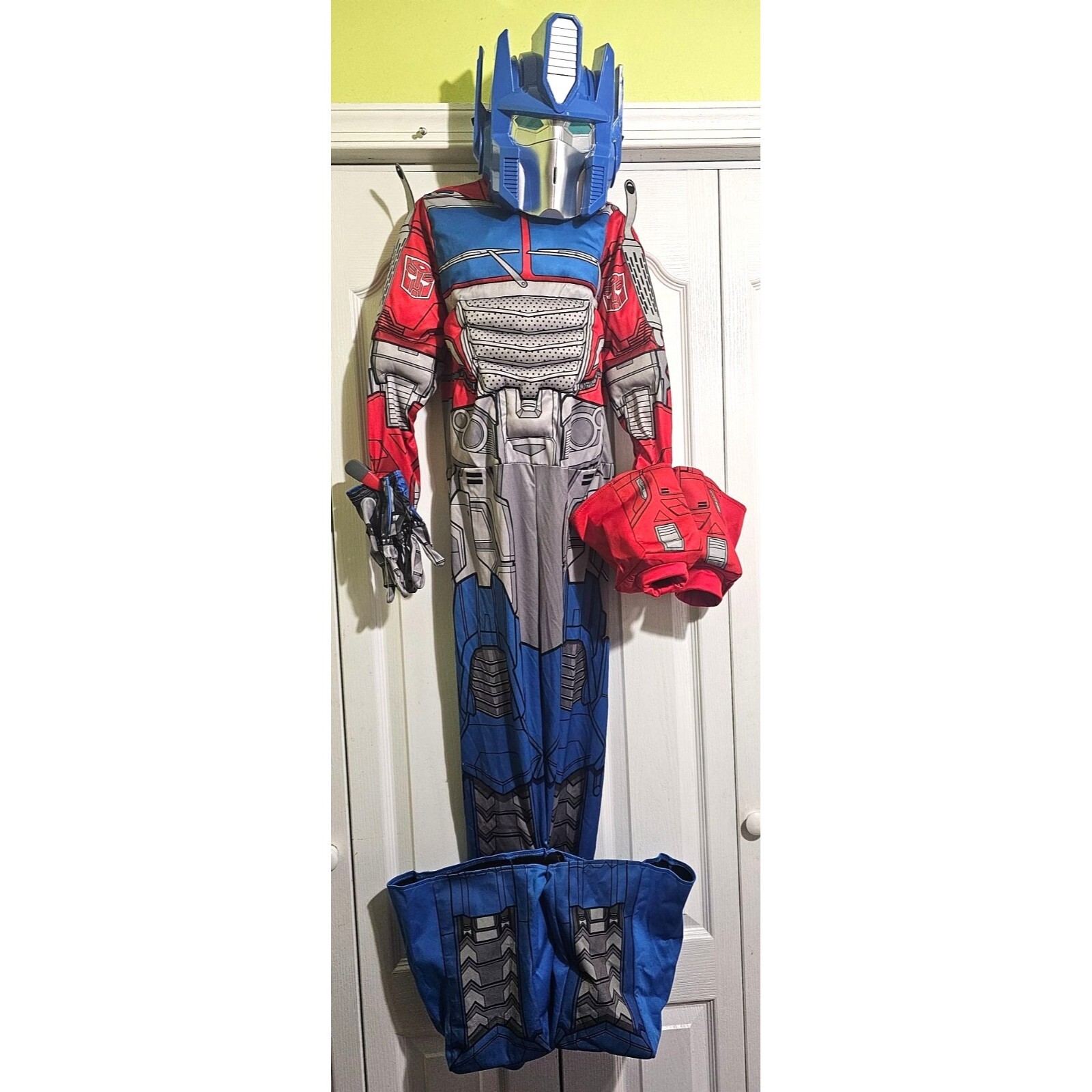 Transformers Optimus Prime Deluxe Child Muscle Costum… - Gem