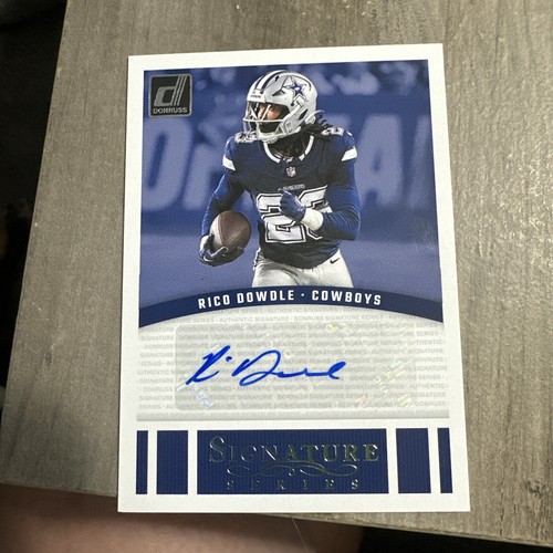Rico Dowdle Autograph Card And 2 Select Cards | eBay