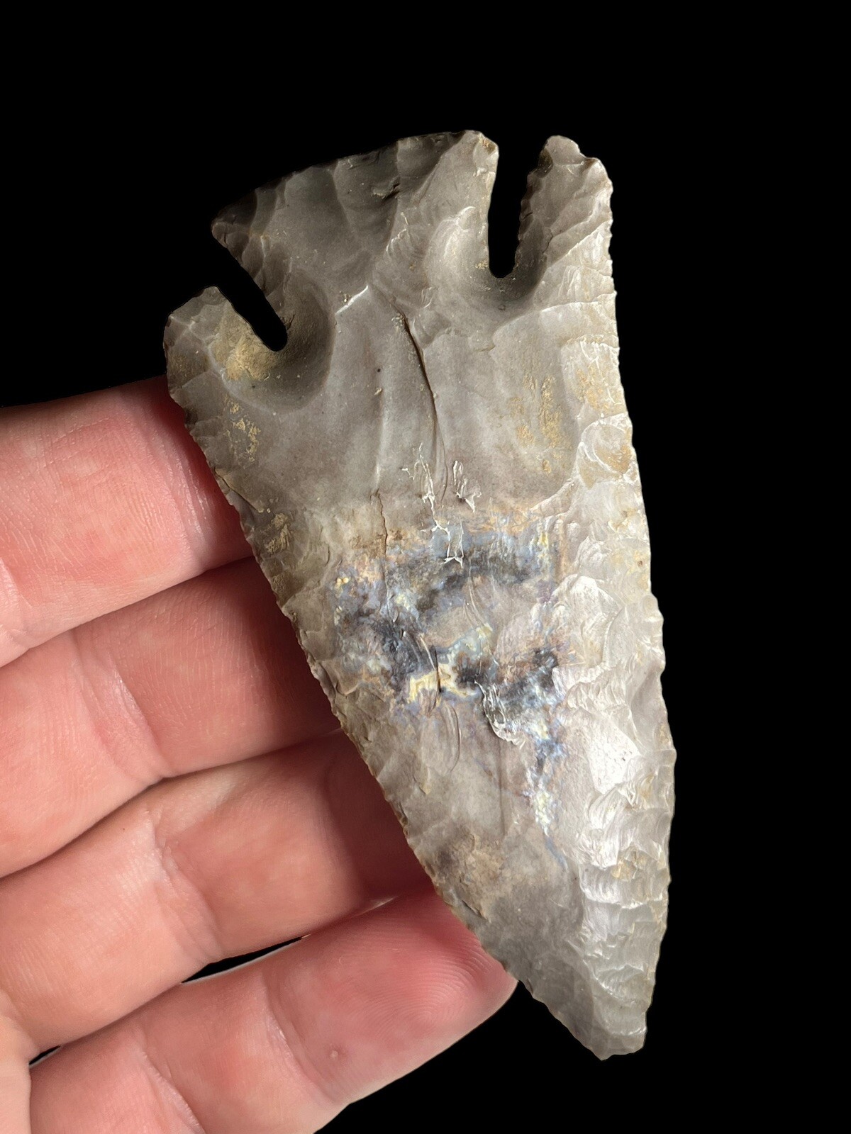 3 7/16” Deep Notch Lost Lake Arrowhead ~ Madison, Indiana ~ Indian Artifact | eBay