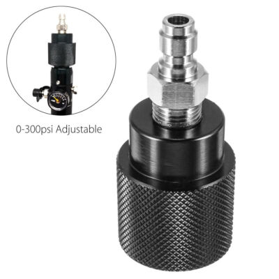 Paintball PCP CO2 Tank Regulator Refill Outlet Adapter Quick Connector ...