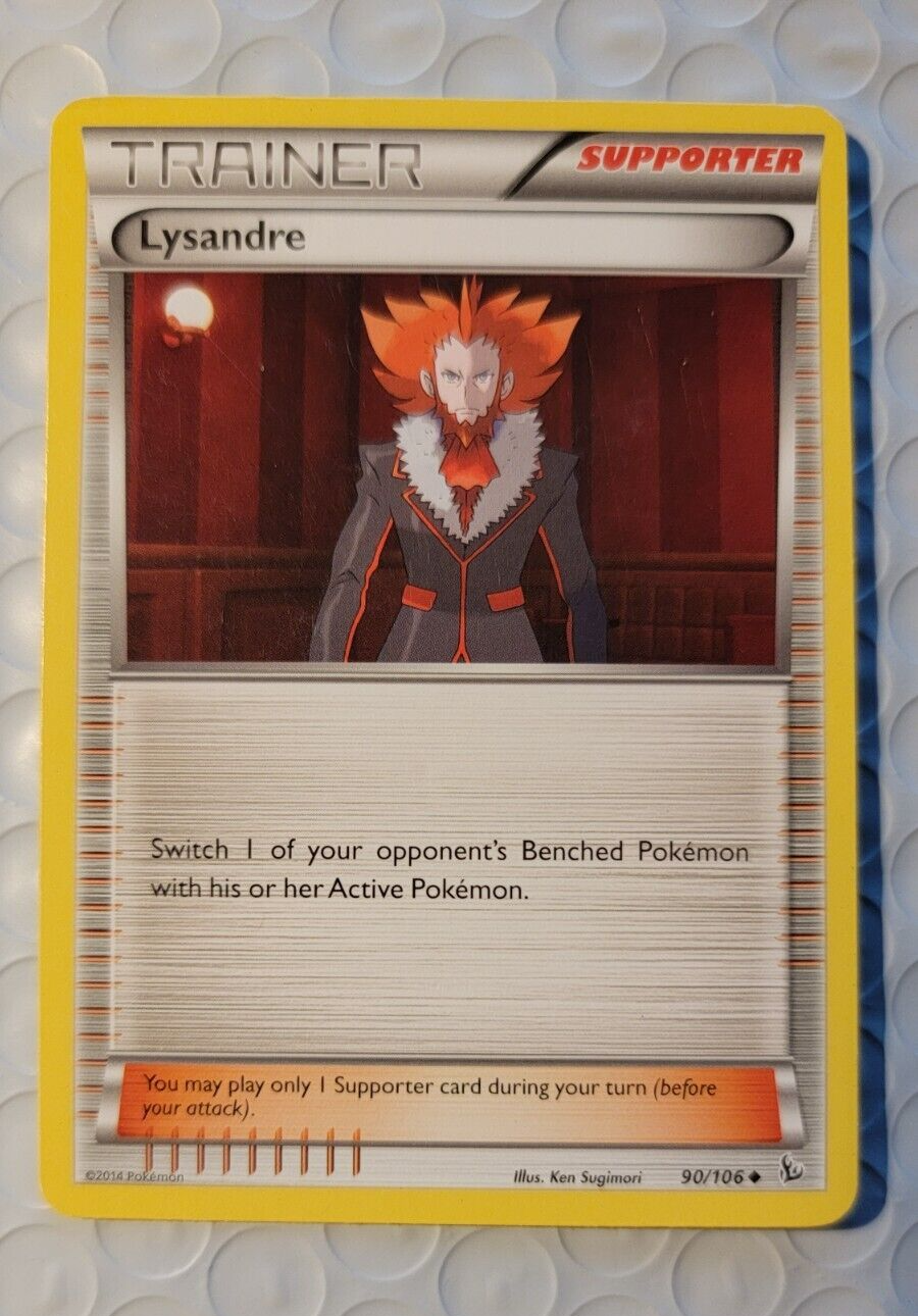 Pokemon Trading Card Game TCG Trainer Lysandre No 90 2014 | eBay