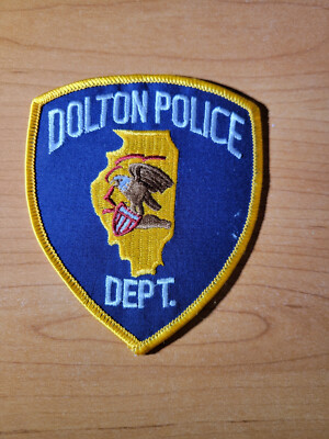 Dolton IL Police Shoulder Patch | eBay