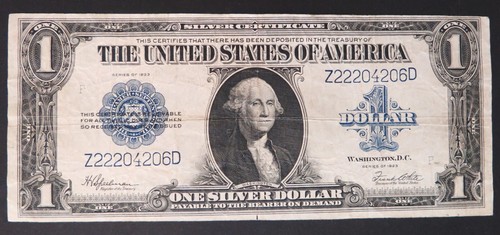 1923 $1 Silver Certificate - Large Note - NIce | eBay