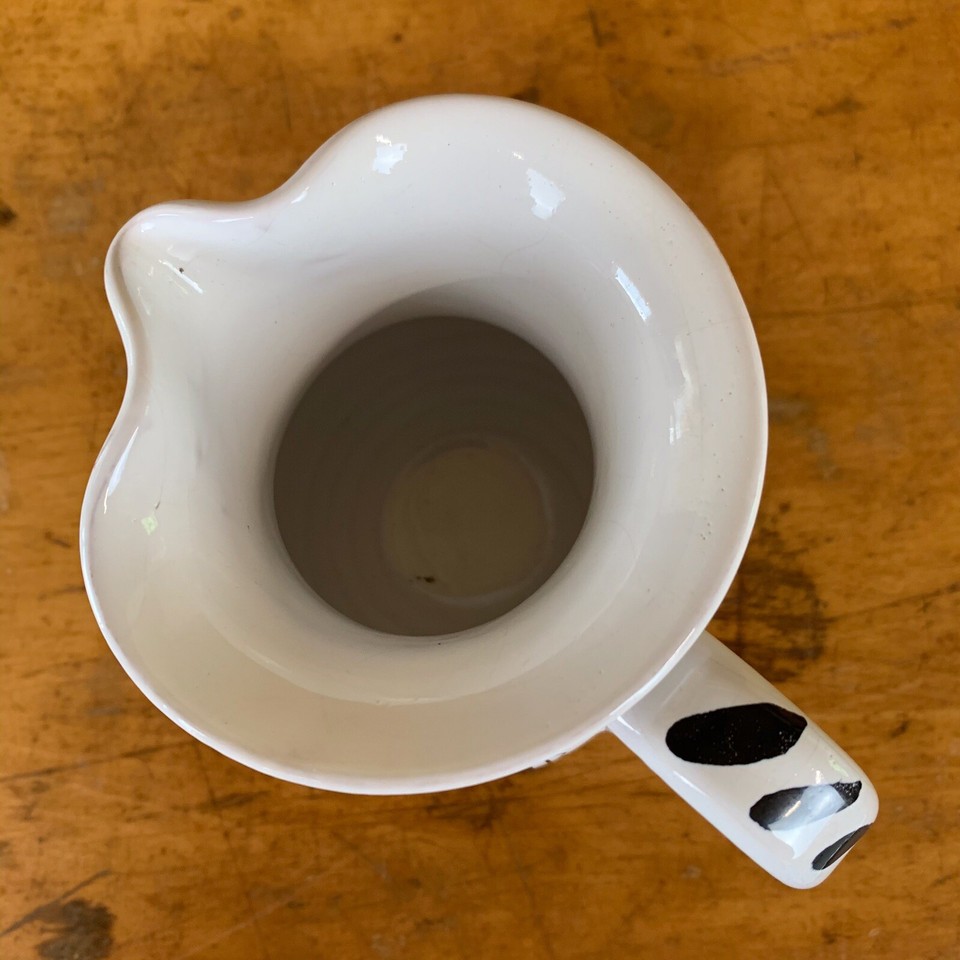 Vintage Italian Siena Deruta Art Pottery Resting Deer/Stag Pitcher Wine ...