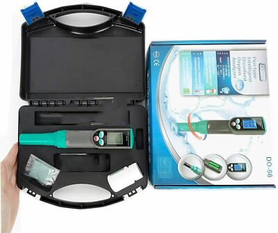 Dissolved Oxygen Meter Analyzer DO Meter 0 to 16.50mg/L Auto ...