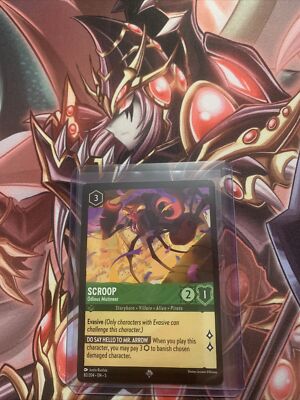 Disney Lorcana Shimmering Skies Scroop Odious Mutineer 82/204 NM Super ...