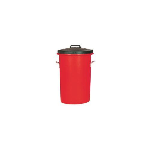 311969 , Heavy Duty Coloured Dustbin Red 85 Litre | eBay UK
