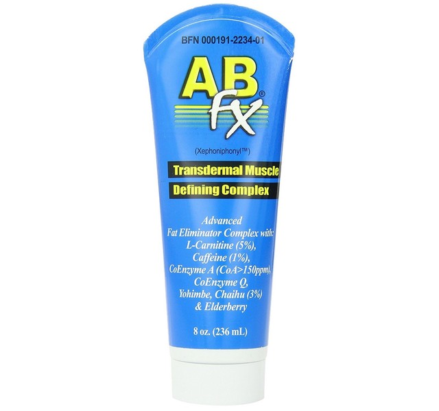 2x Ab-fx Transdermal Muscle Defining Complex Topical Fat Burner 8 Oz ...