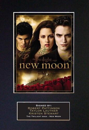 #28 TWILIGHT NEW MOON Reproduction Signature/Autograph Mounted Signed ...