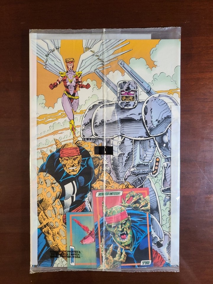 Gene Dogs #1 Marvel UK Gene Pool 1993 Sealed Poly Bagged With Cards ...