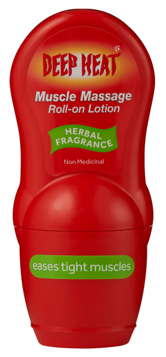 3 x 50ml Deep Heat Muscle Massage Roll On Lotion Deep Heater Massager ...