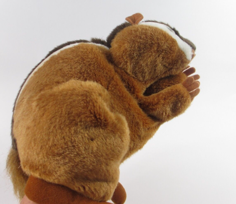 Vintage Folktails Folkmanis Chipmunk Hand Puppet Plush 10" Stuffed ...