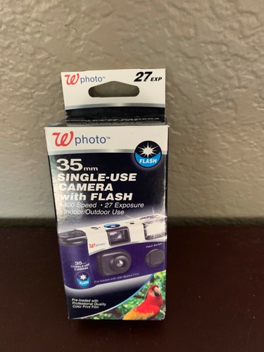 Walgreens 35mm Single-Use Camera with Flash Still New in Original Box ...