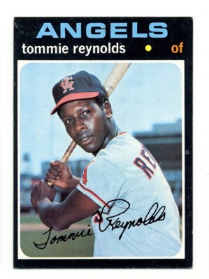 1971 TOPPS CALIFORNIA ANGELS TOMMIE REYNOLDS #676 EXMT | eBay