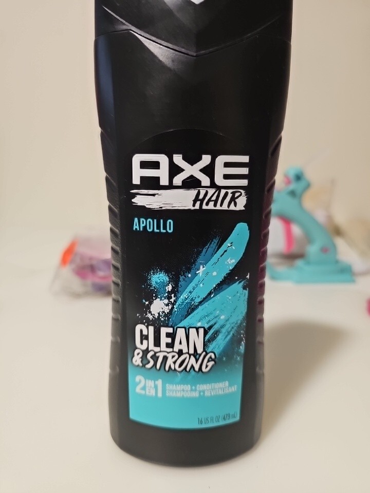 NEW Axe Hair Men's 16 Oz 2-in-1 Shampoo + Conditioner Apollo Scent | eBay