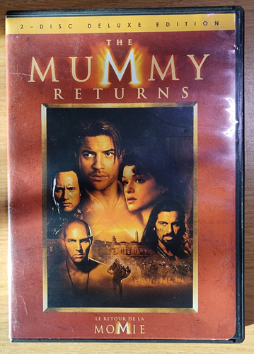 The Mummy Returns (DVD, 2001, 2-Disc Deluxe, Bilingual) Brendan Fraser ...