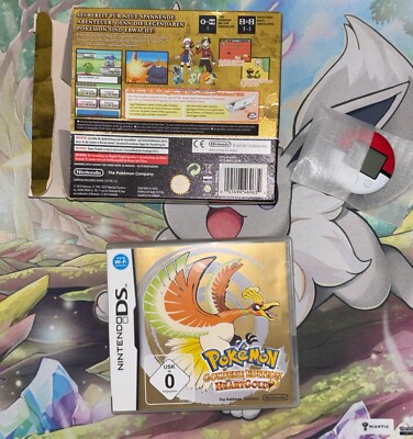 Pokemon Goldene Edition - Heartgold, OVP, Box, Pokewalker, Nintendo DS ...