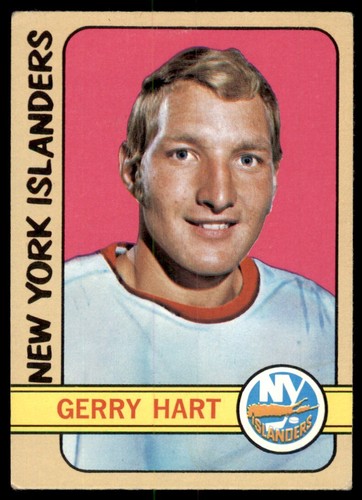 1972-73 Topps Gerry Hart New York Islanders #92 | eBay