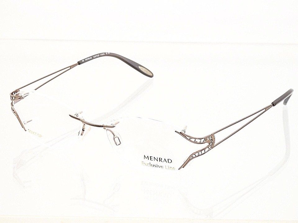 MENRAD 13508 23KT GP Exlusive Line eyeglass frame Brille 53/16/135 ...
