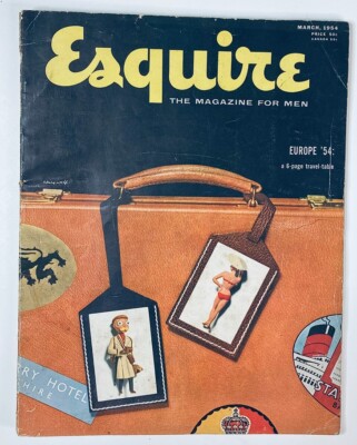 VTG Esquire Magazine March 1954 No. 244 Hambone in The Kitchen No Label ...