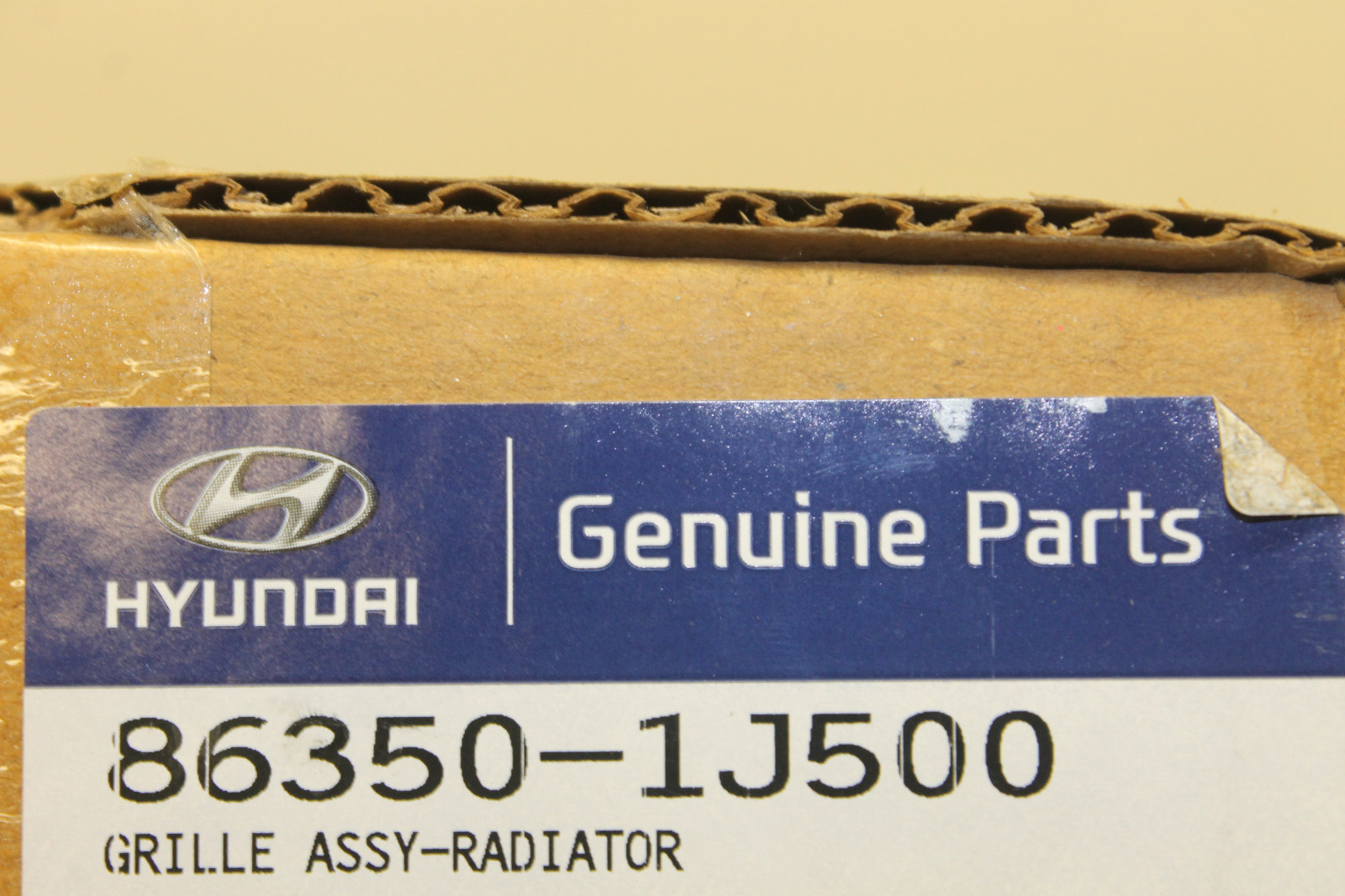 HYUNDAI I20 BUMPER GRILL 2012-14 86350-1J500 GENUINE (FITS I20) | eBay