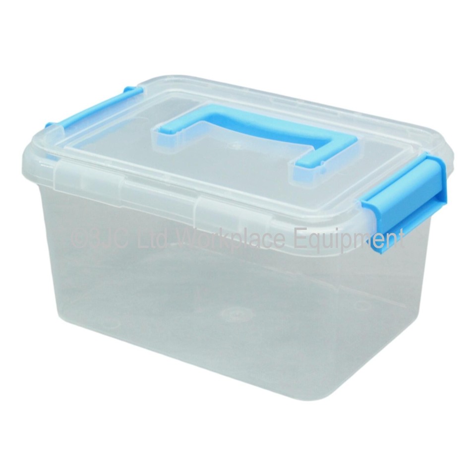 NEW British Made TML Clear Plastic Storage Box Boxes or Clear Lids 13 ...