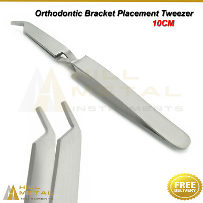 Orthodontic Bracket Placement Tweezers Reverse Action Dental Braces ...